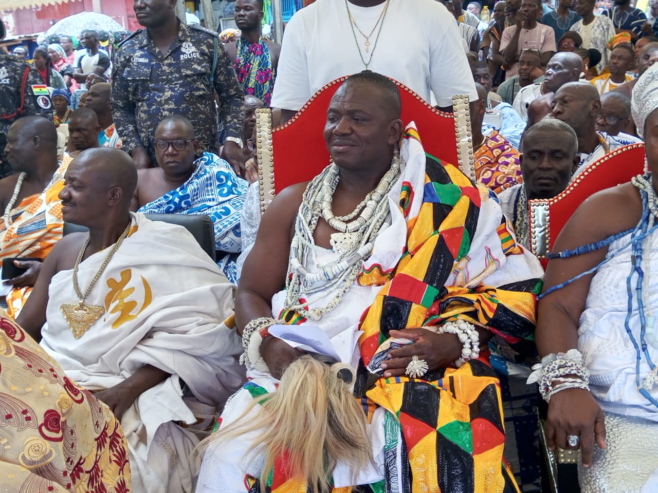 Isaac Ofei Baah outdoored as first divisional chief of Asesewa ...